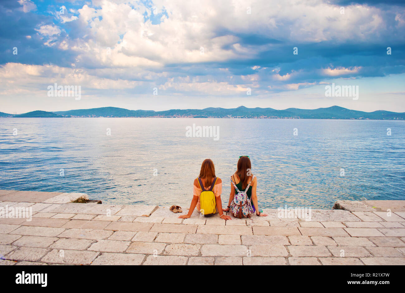 People Looking At Each Other From A Distance