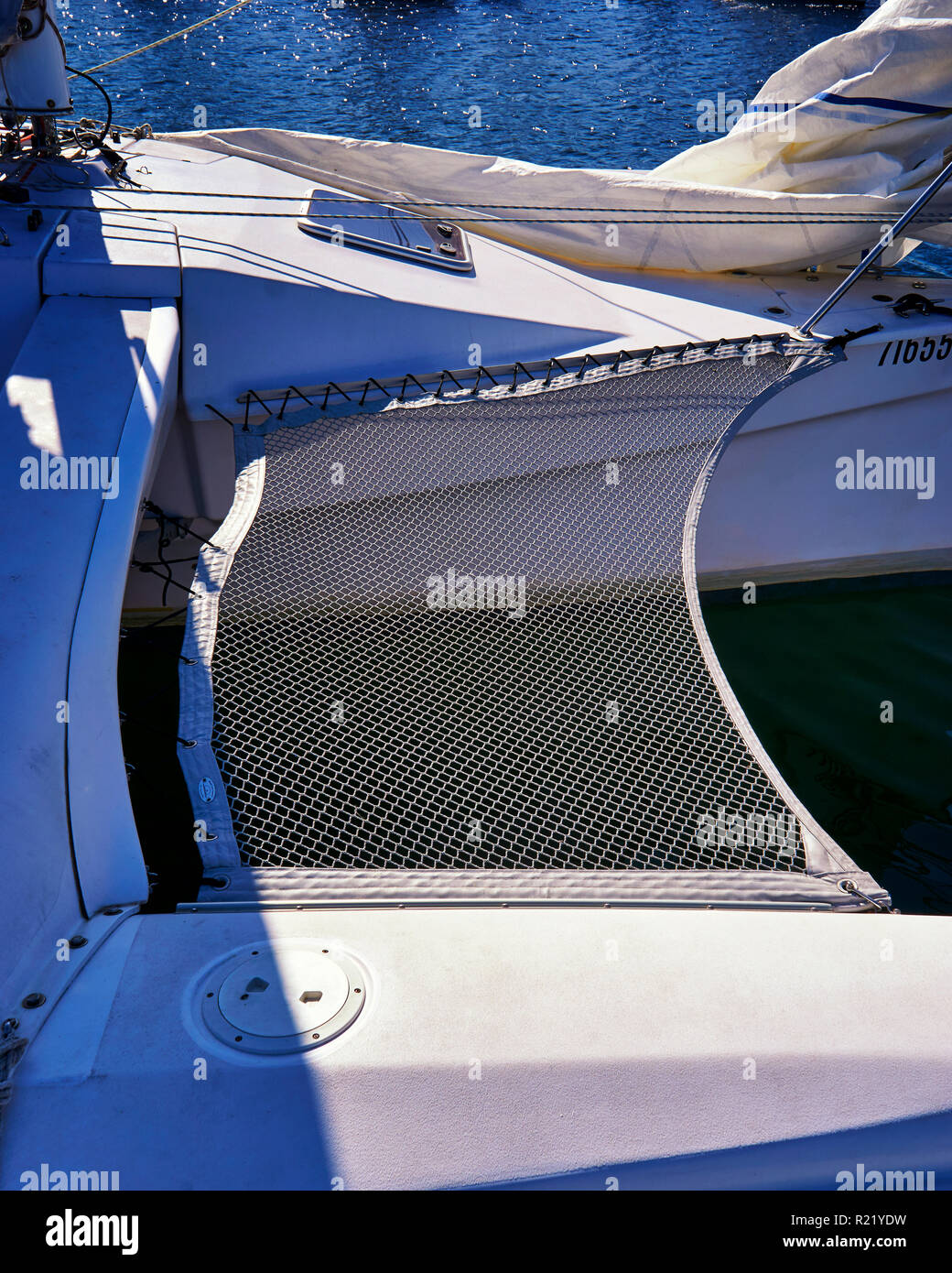 Deck and net catamaran hi-res stock photography and images - Alamy