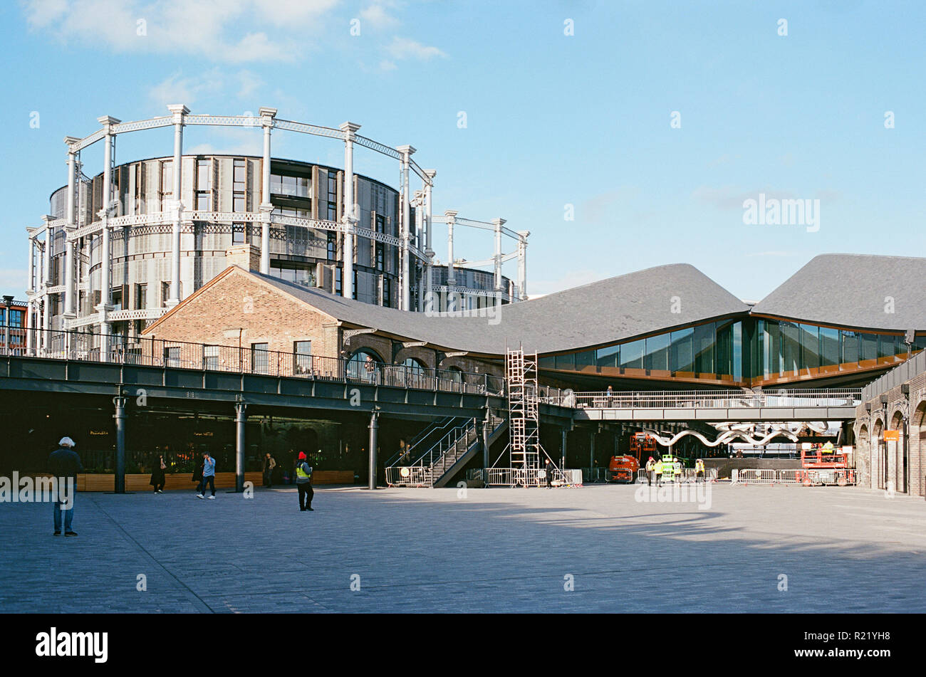 The newly completed Coal Drops Yard retail and lifestyle area at King's ...
