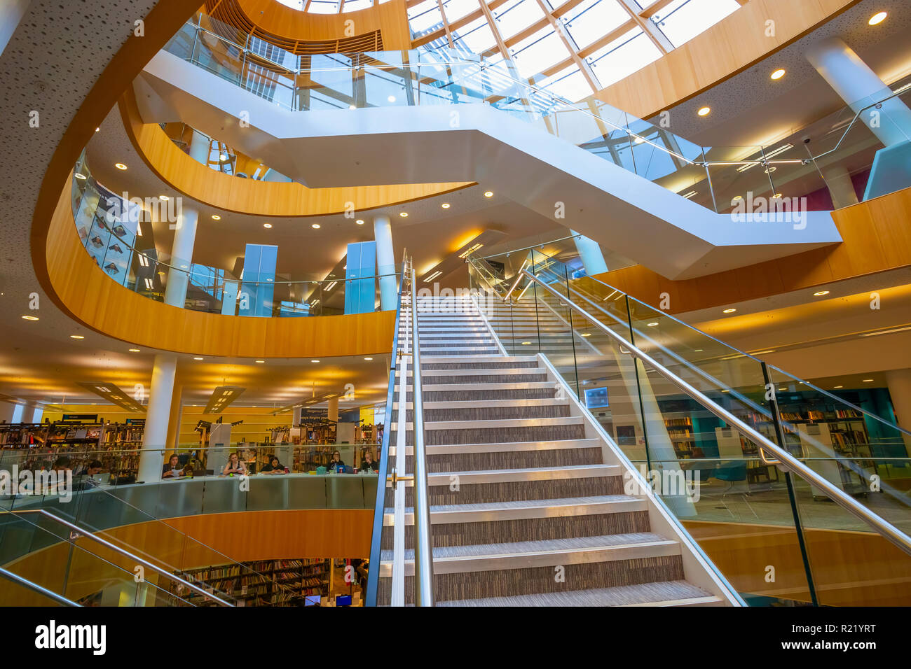 Liverpool Library New Central High Resolution Stock Photography and ...