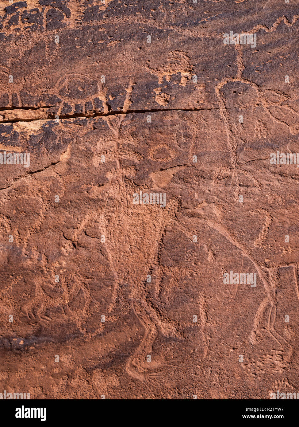 Sand Island Petroglyphs, Bluff, Utah Stock Photo - Alamy