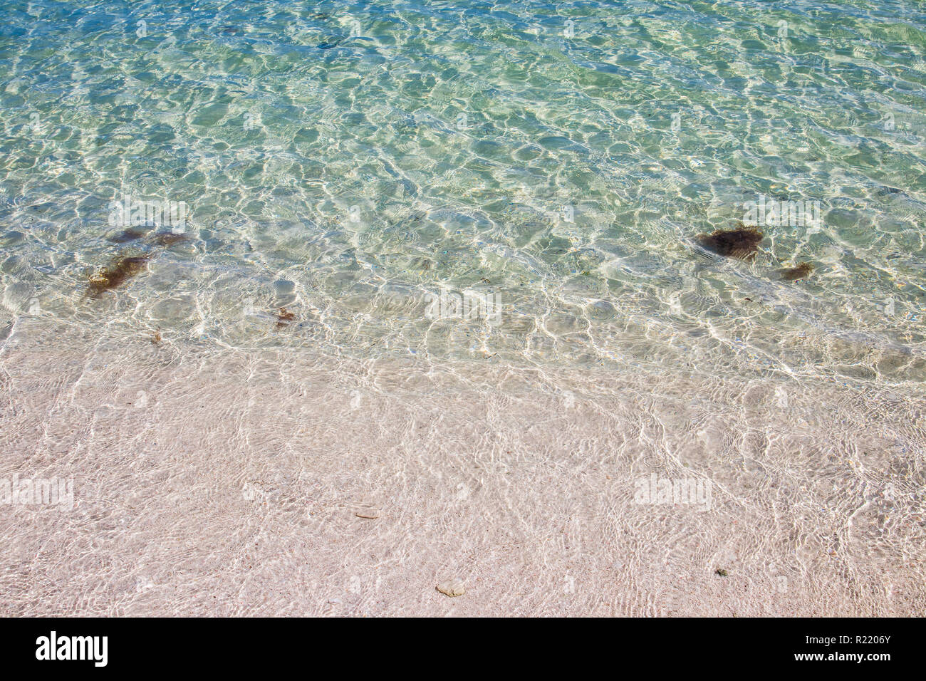 White Sand Beaches And Clear Blue Water