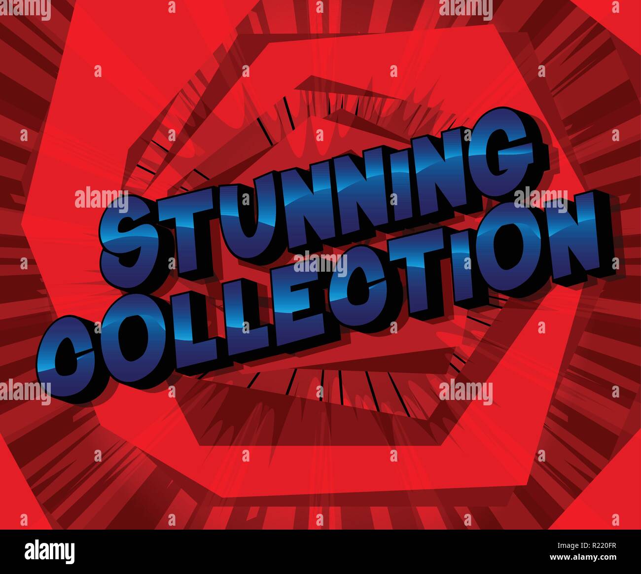 Stunning Collection Vector Illustrated Comic Book Style Phrase On