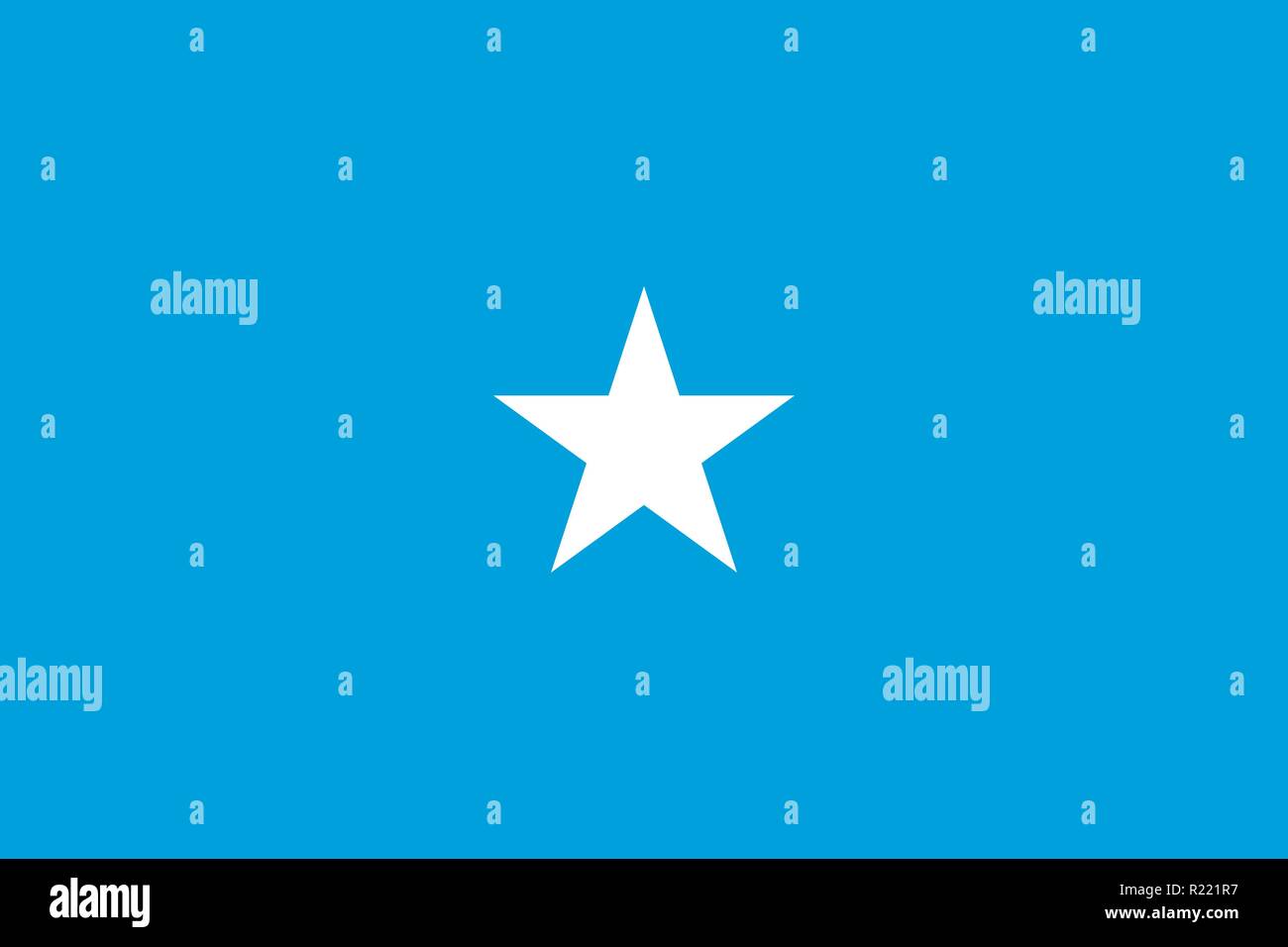 Vector image for Somalia flag. Based on the official and exact Somalian ...