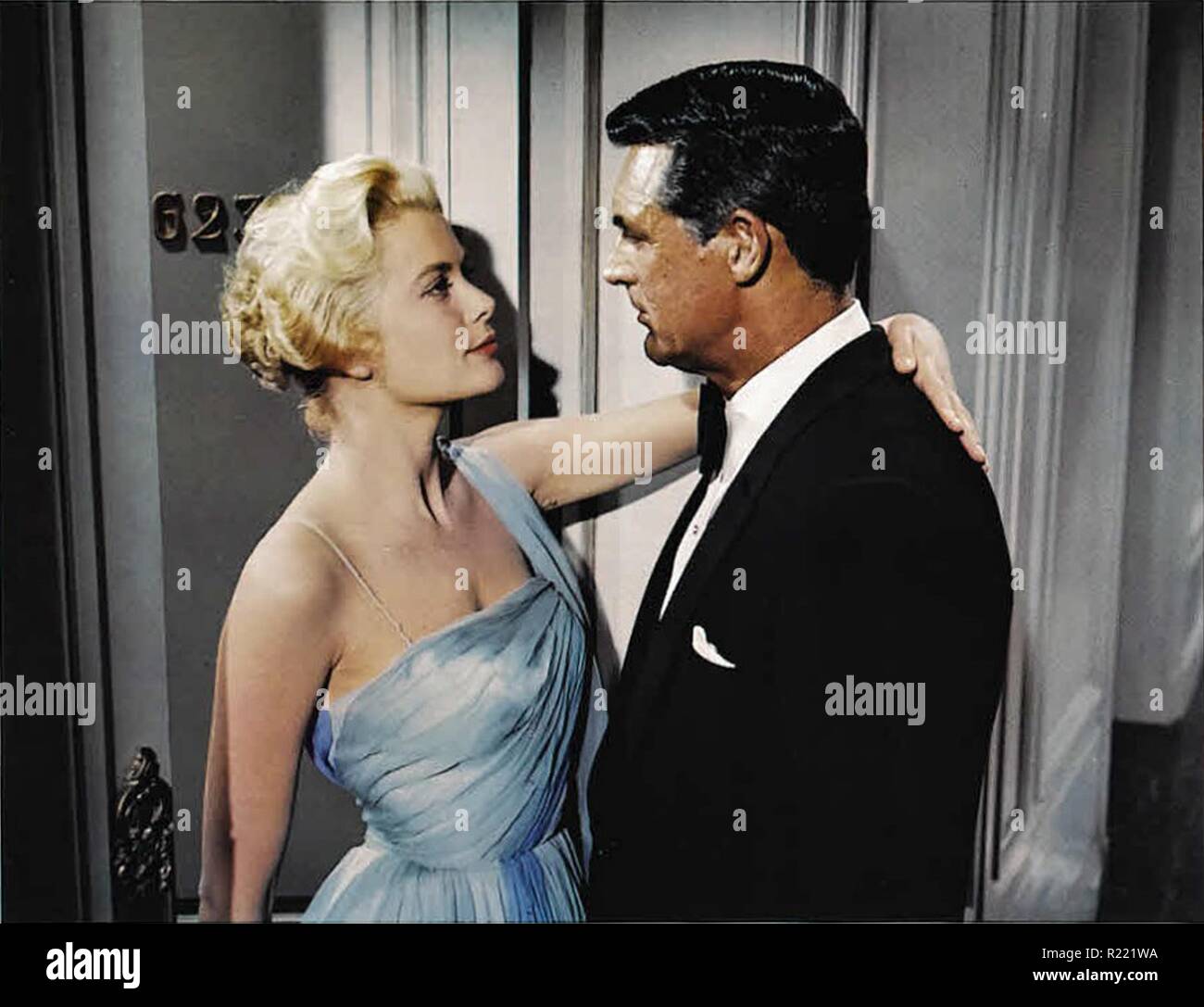 Cary Grant and Grace Kelly in 1955 Credit: Hollywood Photo Archive ...