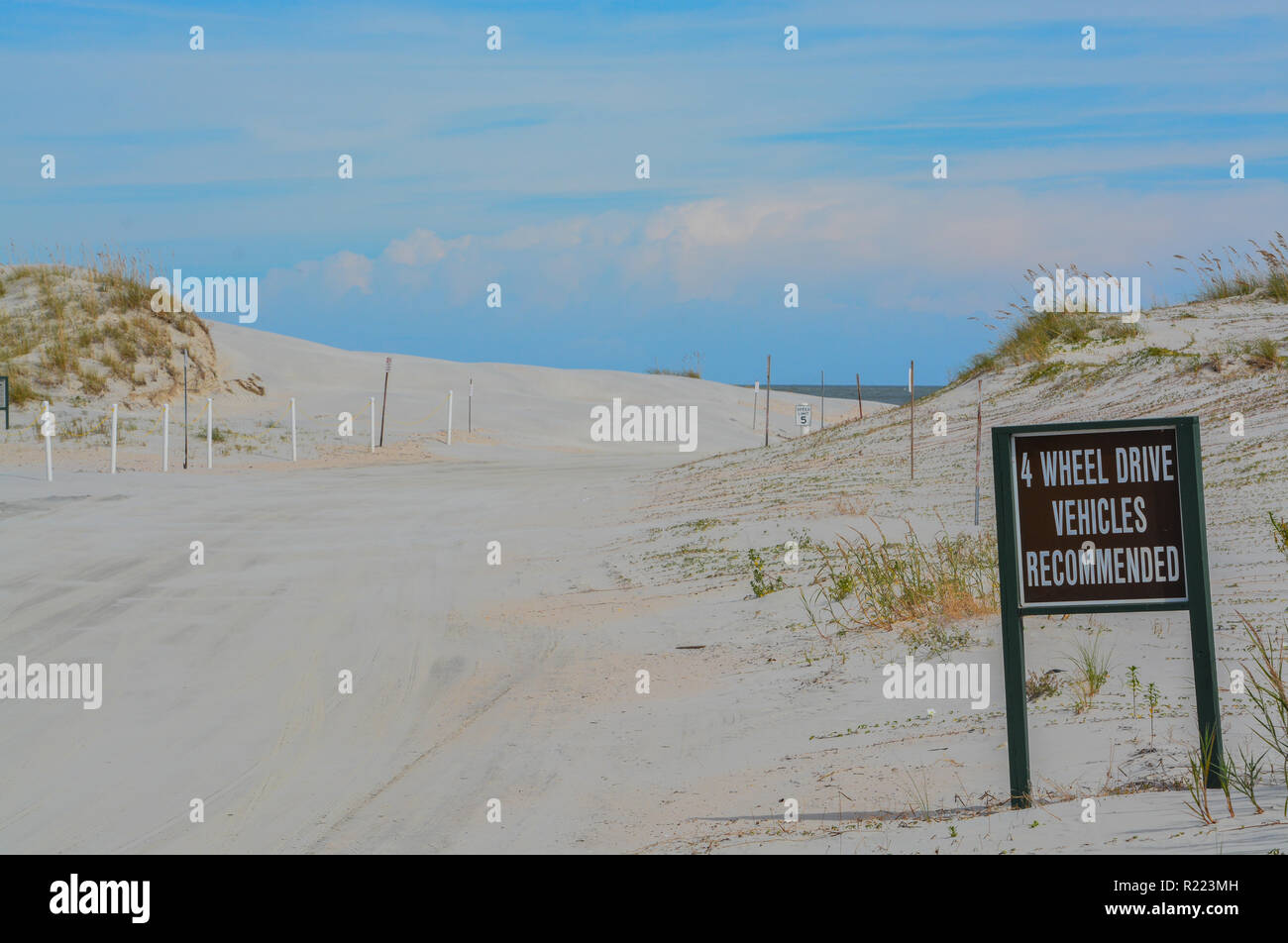 Beach access, Huguenot Memorial Park in Duval County, Atlantic Ocean ...