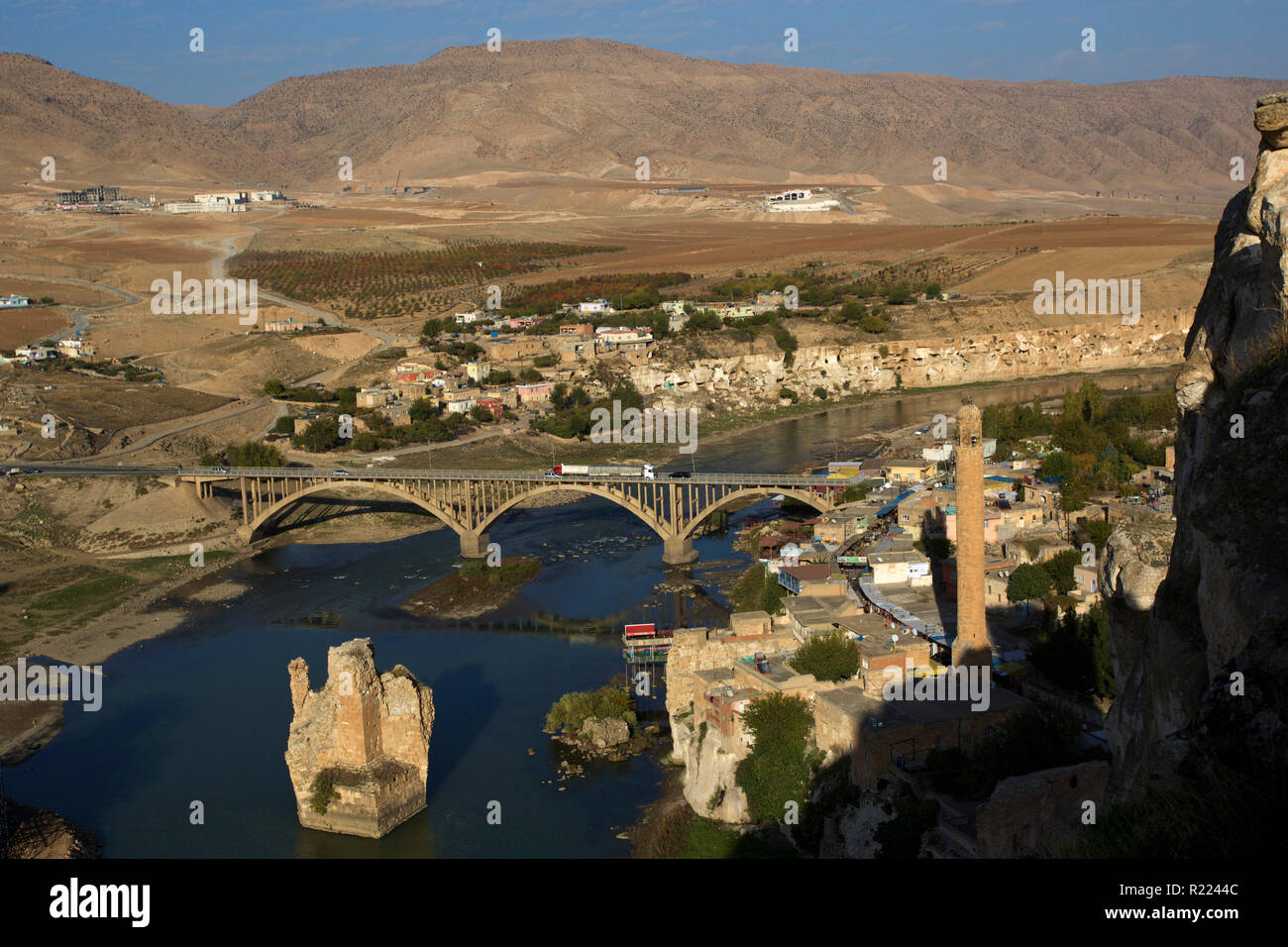 Hasankeyf in Anatolia in southeastern Turkey, Turkish Kurdistan ...