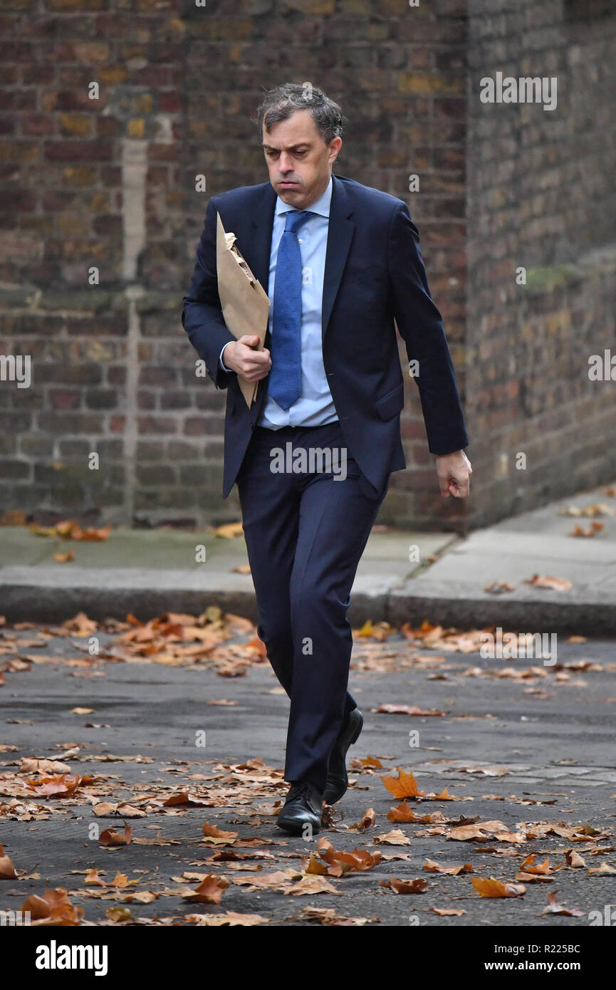 Chief Whip Julian Smith in Downing Street, London Stock Photo - Alamy