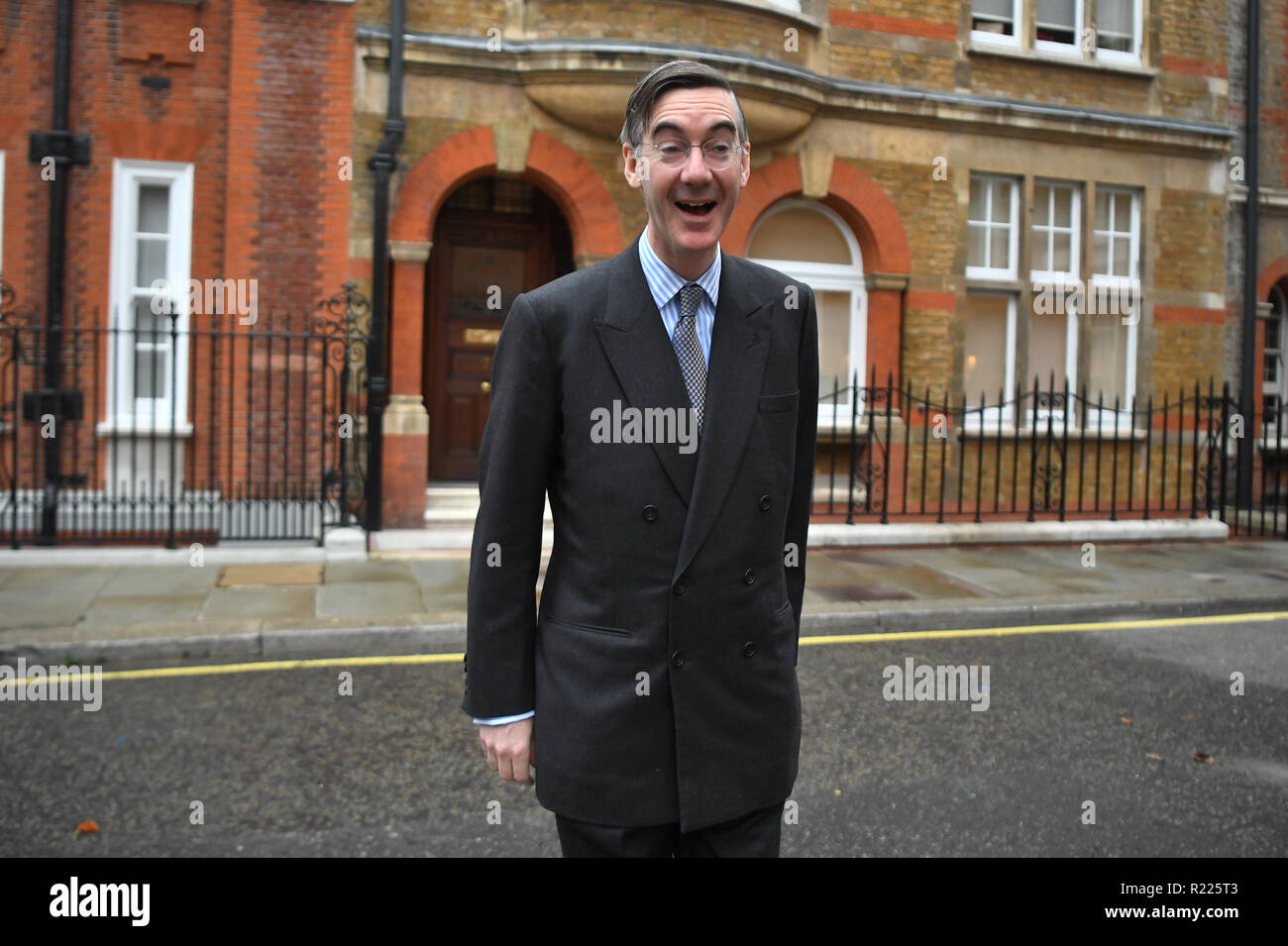 Jacob Rees-Mogg in Westminster, London Stock Photo - Alamy