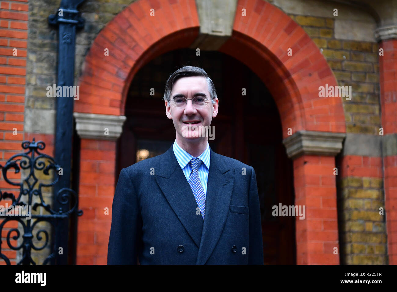 Jacob Rees-Mogg in Westminster, London Stock Photo - Alamy