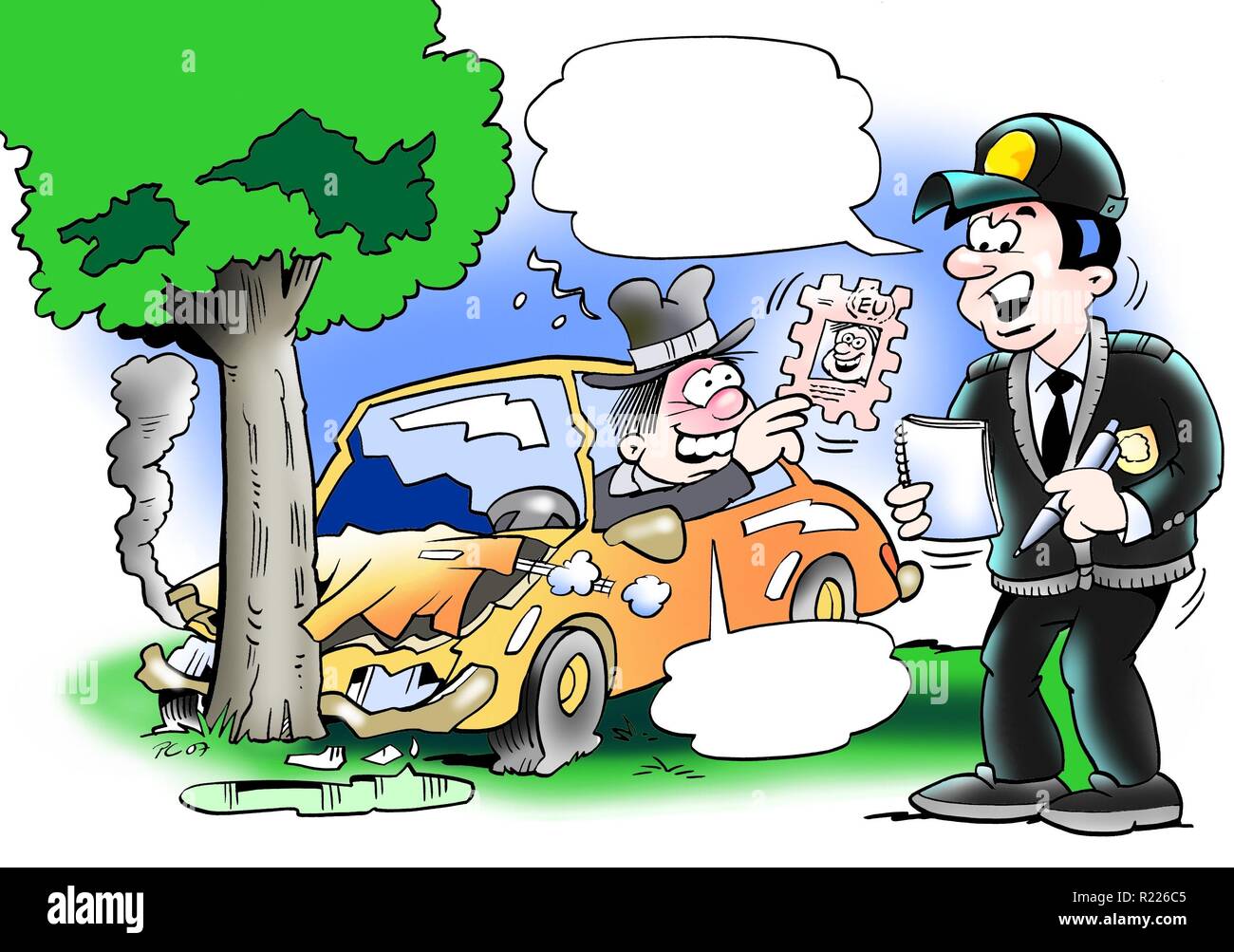 Road Accidents Clipart High Resolution Stock Photography and Images - Alamy