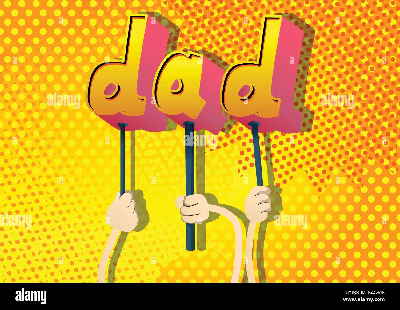 Dada poster Stock Vector Images - Alamy
