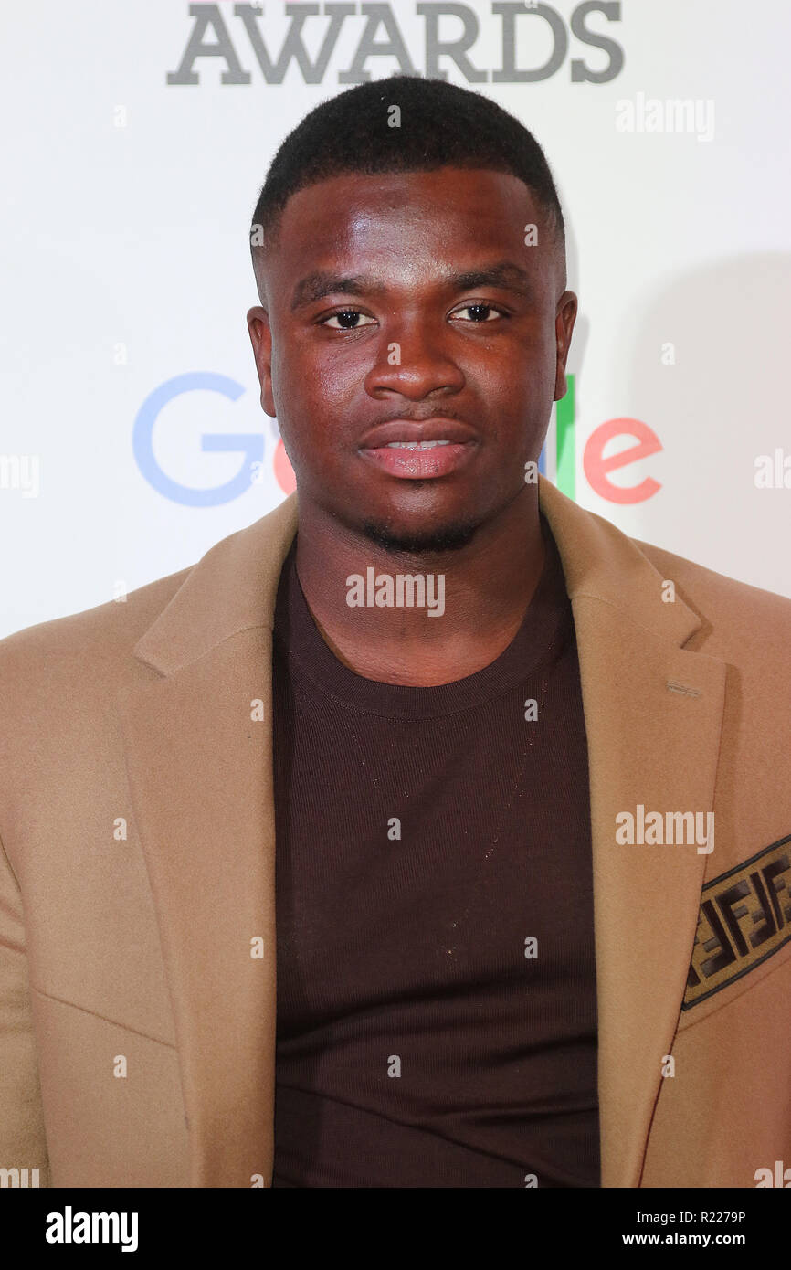 London, UK. 15th November, 2018. Michael Dapaah, Big Shaq, The Lovie ...