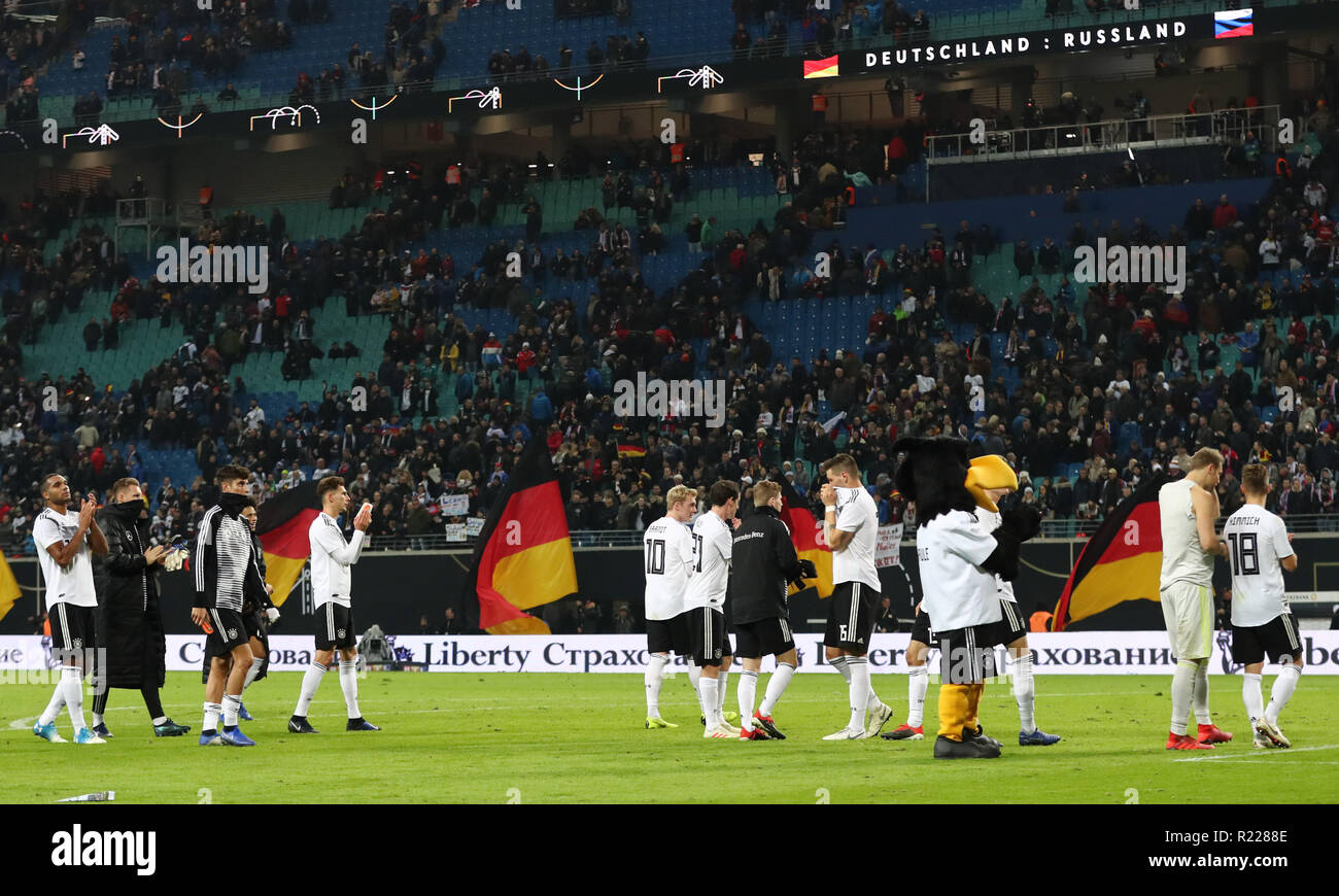 Leipzig, Germany. 15th Nov, 2018. Soccer: International matches ...
