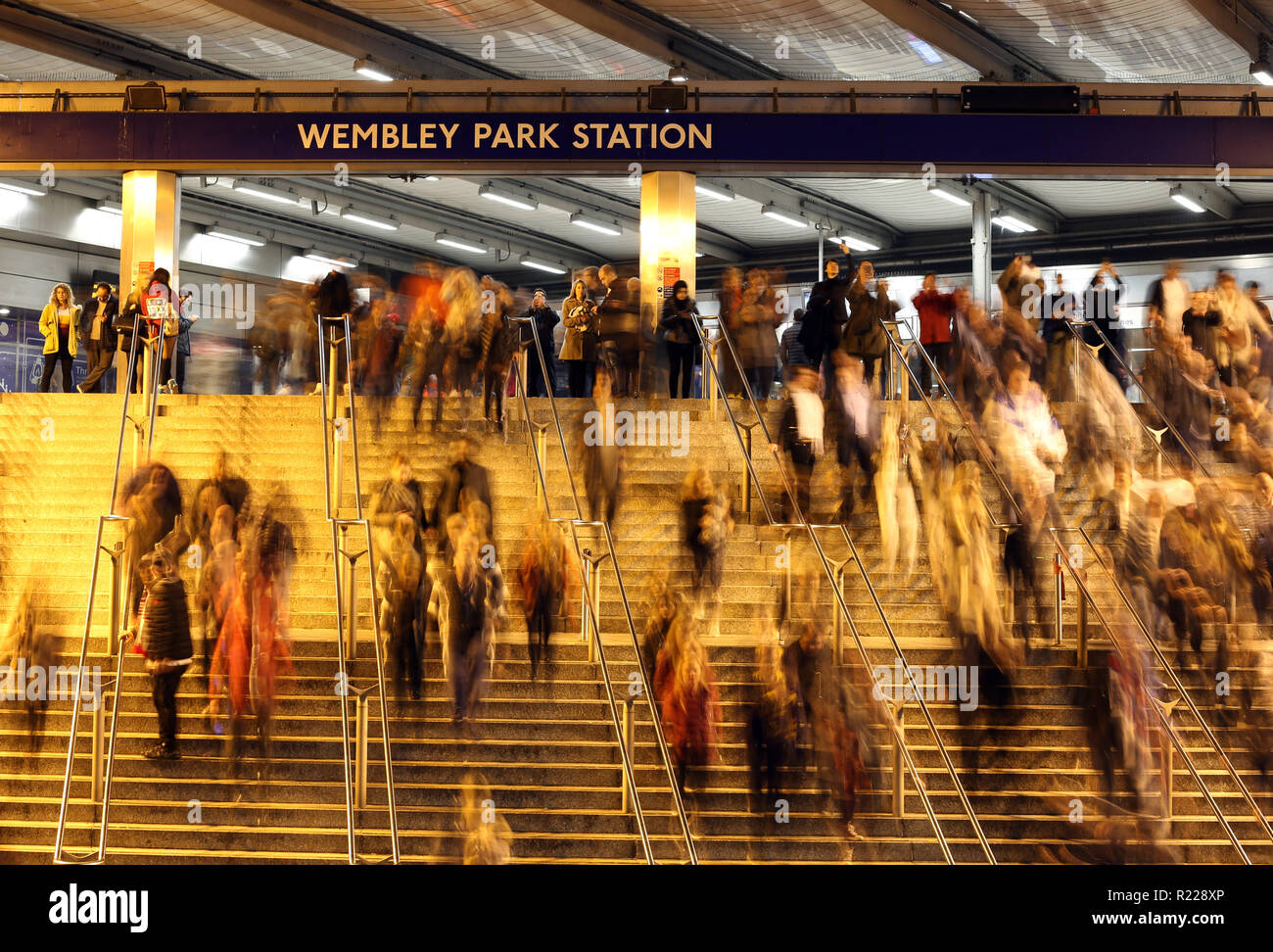 Steps wembley park underground station hi-res stock photography and ...