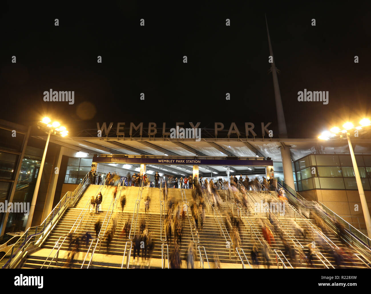 Steps wembley park underground station hi-res stock photography and ...