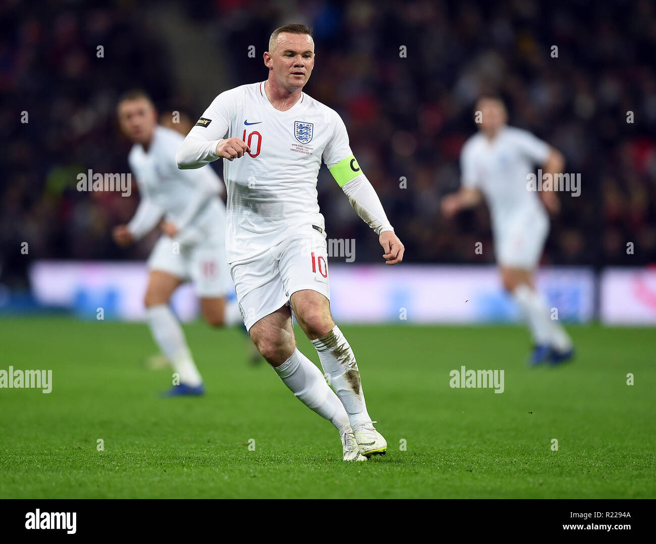 WAYNE ROONEY CAPTAIN OF ENGLAND WINS HIS 120TH,FINAL CAP FOR HIS LAST ...
