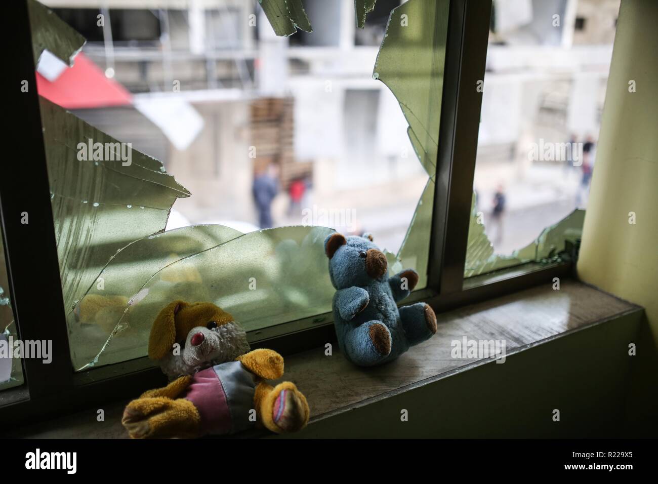 Gaza City, The Gaza Strip, Palestine. 15th Nov, 2018. Damages at ...