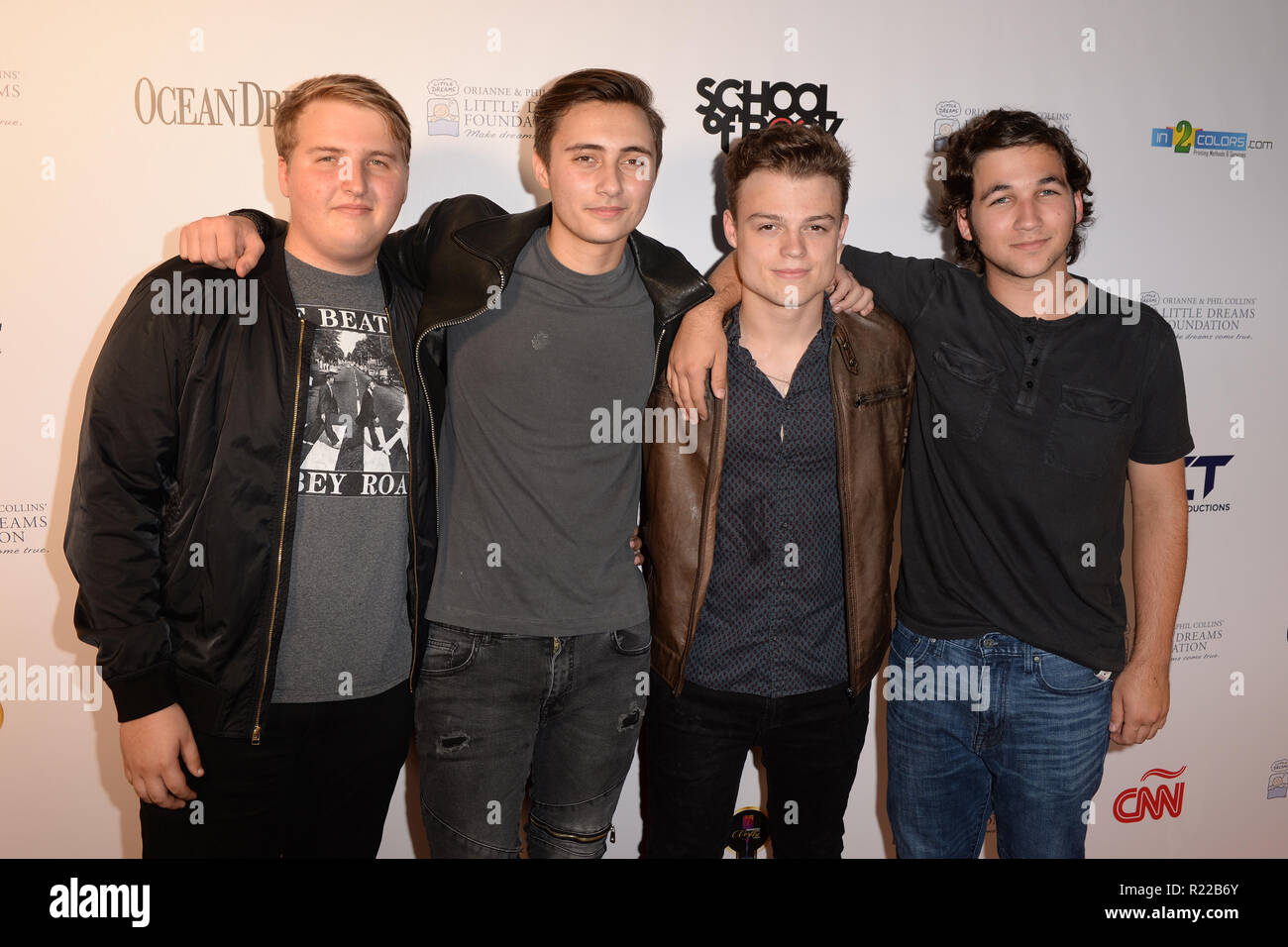 Miami Beach, FL, USA. 15th Nov, 2018. Nicholas Collins and his band ...