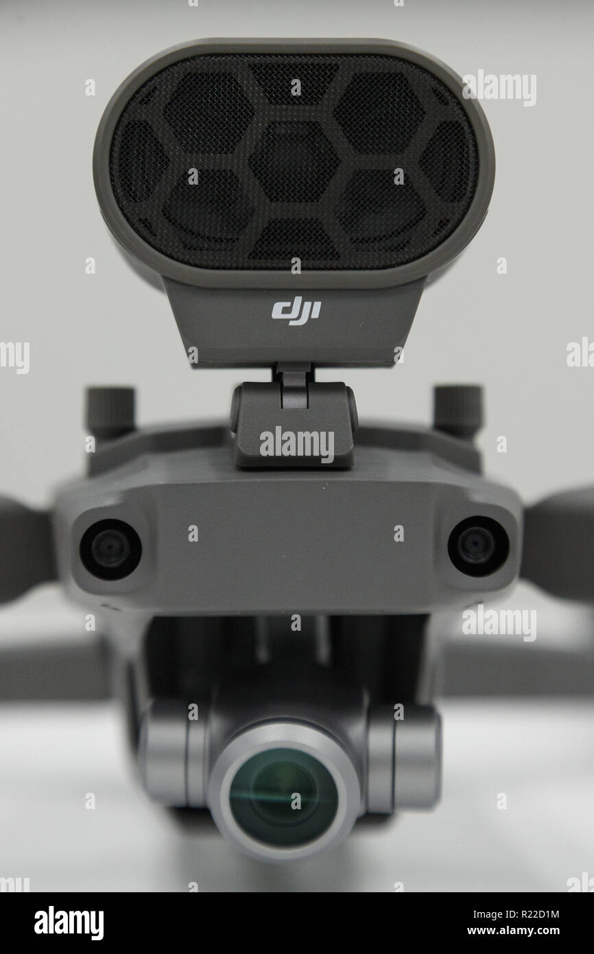 Tokyo, Japan. 15th Nov, 2018. A drone MAVIC 2 Enterprise with a M2E ...