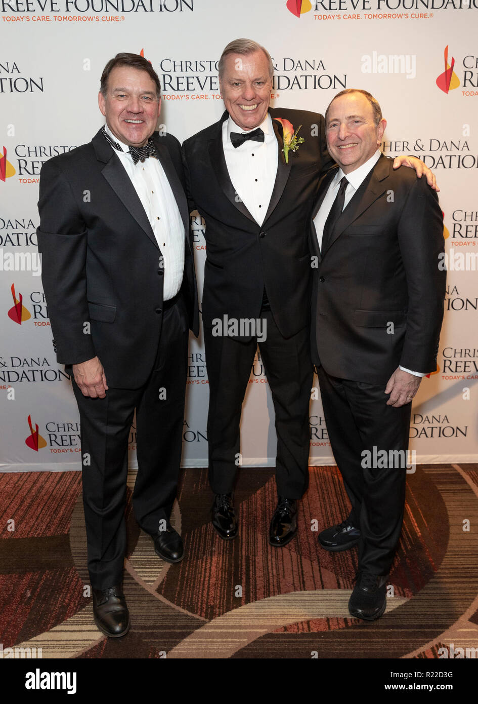 New York, USA. 15th November, 2018. Michael Fordyce, Peter Wilderotter ...