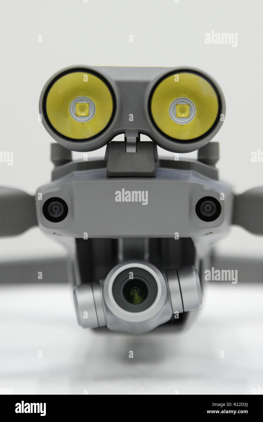 Tokyo, Japan. 15th Nov, 2018. A drone MAVIC 2 Enterprise with a M2E ...