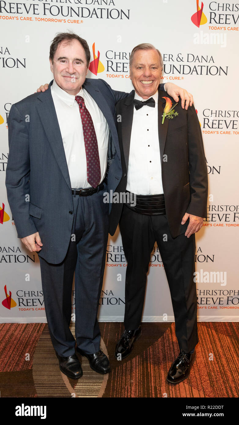 New York, USA. 15th November, 2018. Richard Kind and Peter Wilderotter ...