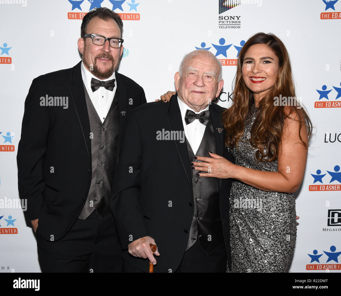 Los Angeles, CAlifornia, USA. 15th Nov, 2018. MATT ASNER, ED ASNER and ...