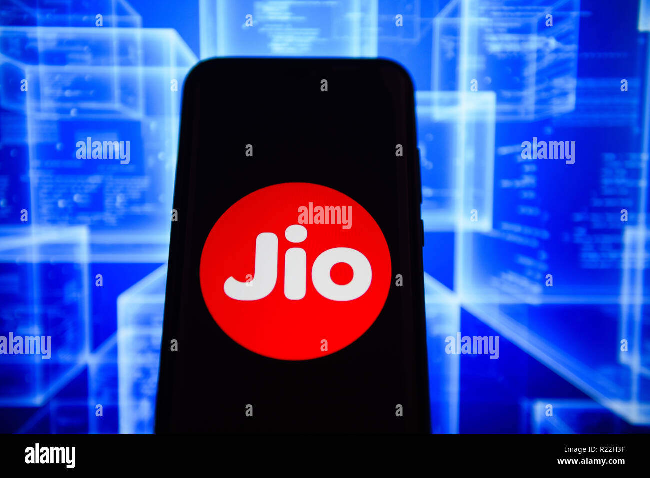 Jio phone hi-res stock photography and images - Alamy