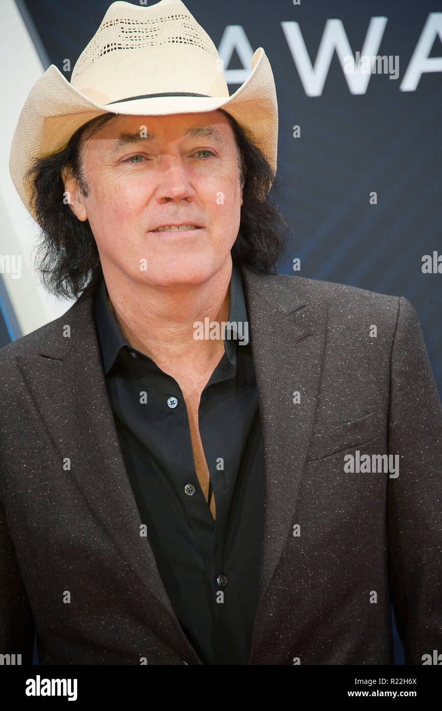 Nashville, Tennessee, USA. 14th Nov 2018. DAVID LEE MURPHY arrives at ...