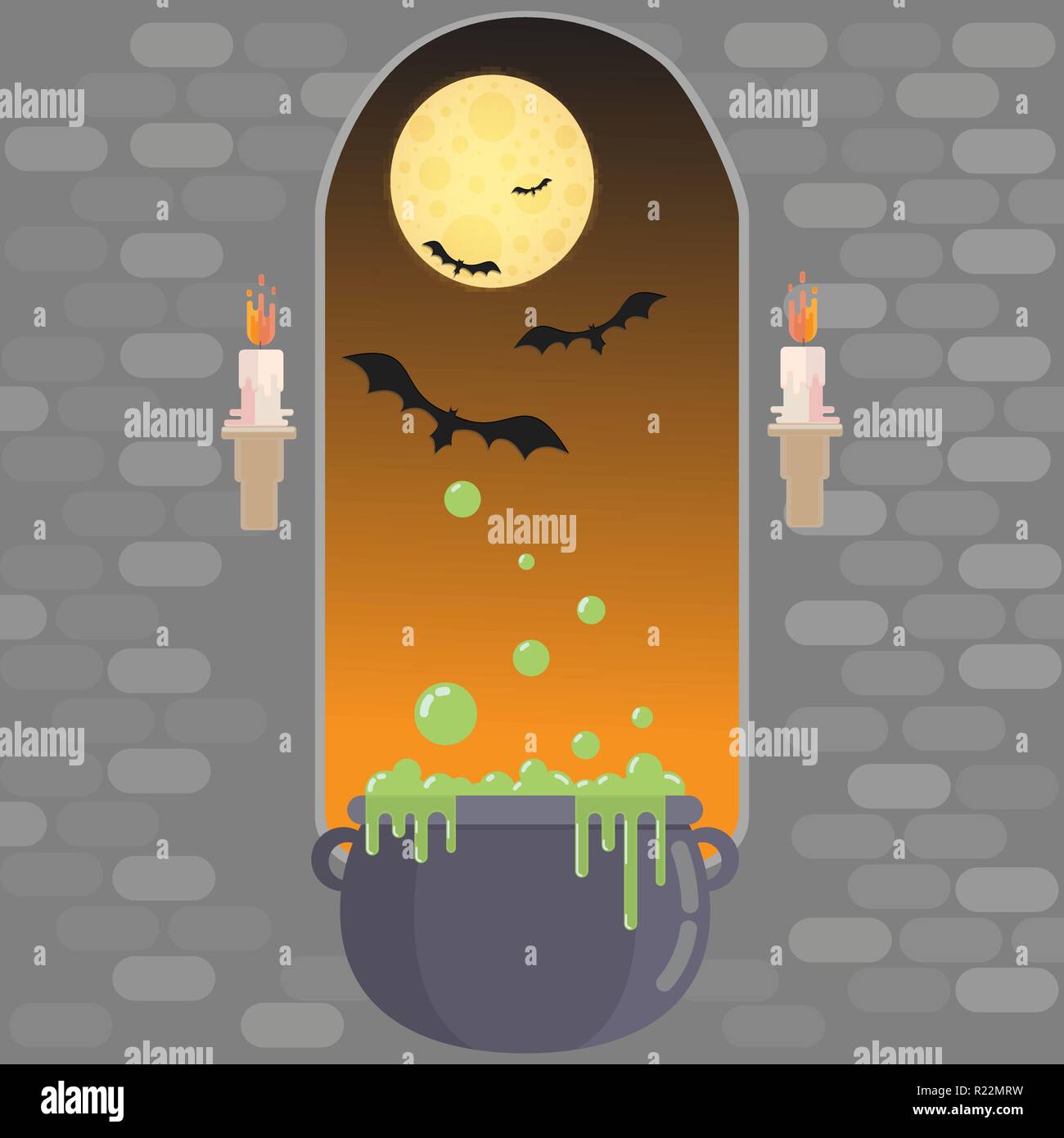 Castle Window Template