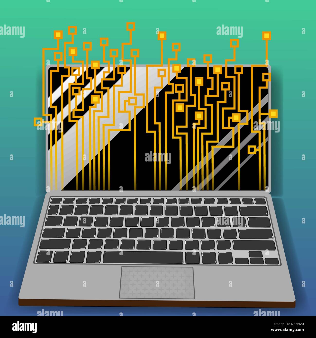 3d statistics digital grow Stock Vector Images - Alamy