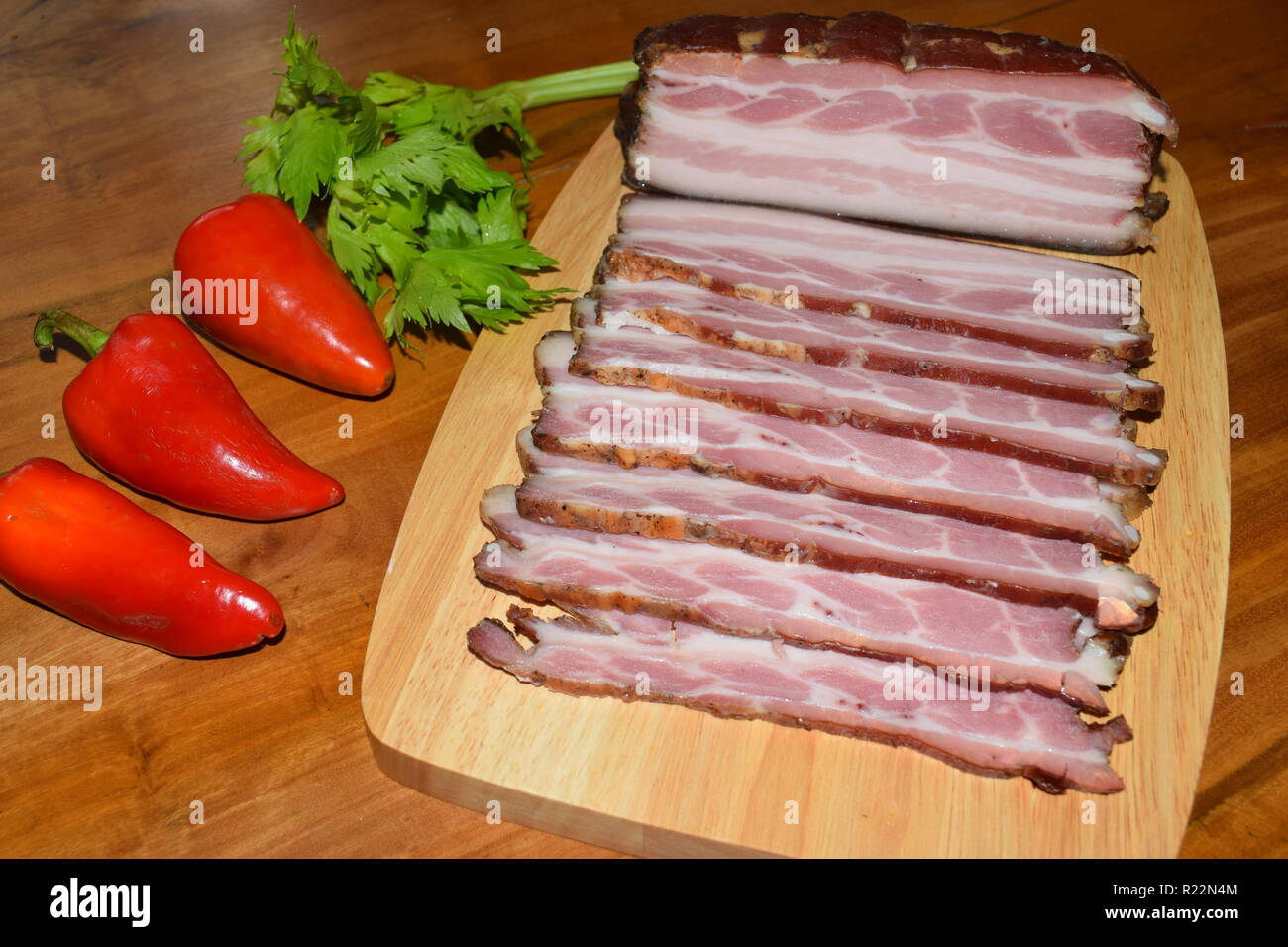 The whole of fame of "Smoked Bacon" German – Food, fully cured and ...