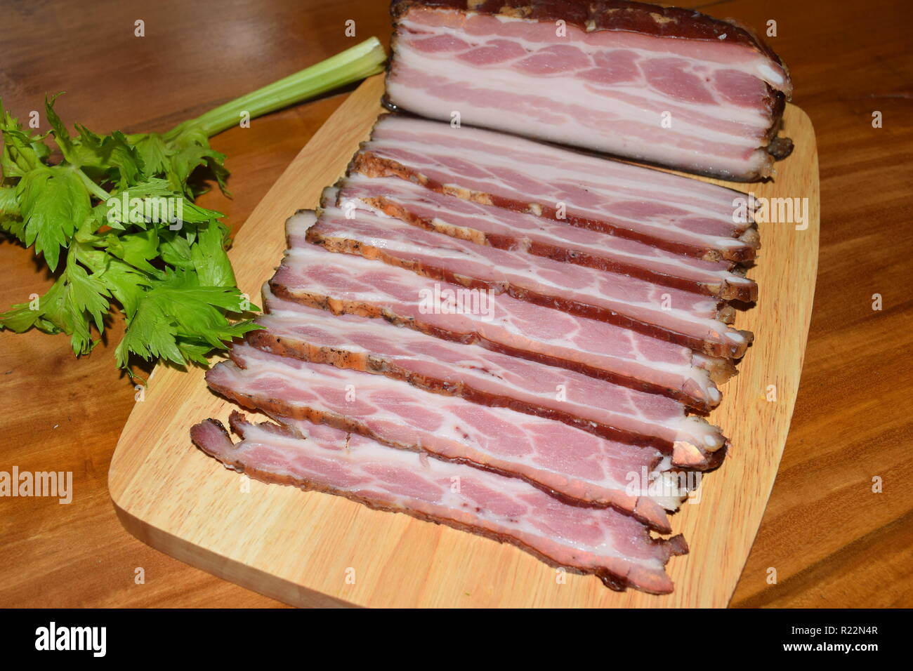 The whole of fame of "Smoked Bacon" German – Food, fully cured and ...