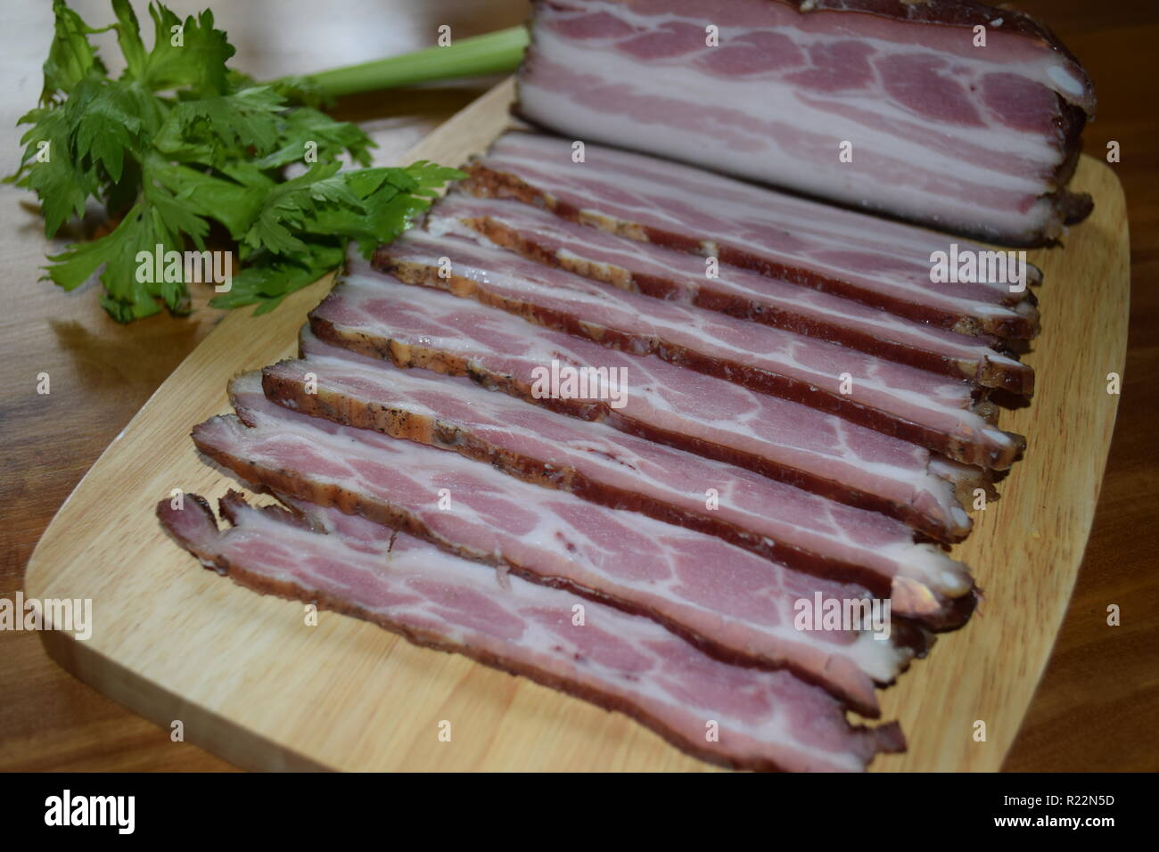 The whole of fame of "Smoked Bacon" German – Food, fully cured and ...