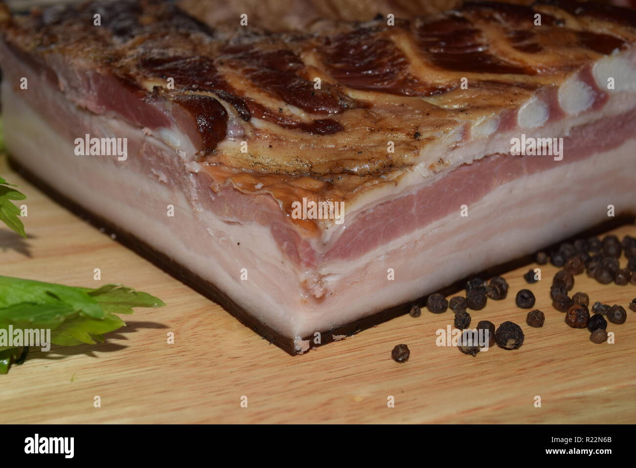 The whole of fame of "Smoked Bacon" German – Food, fully cured and ...