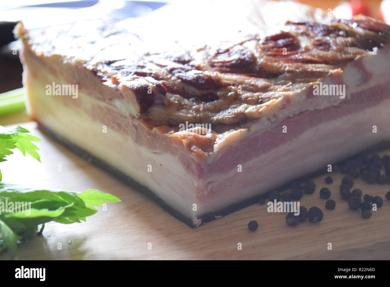 The whole of fame of "Smoked Bacon" German – Food, fully cured and ...