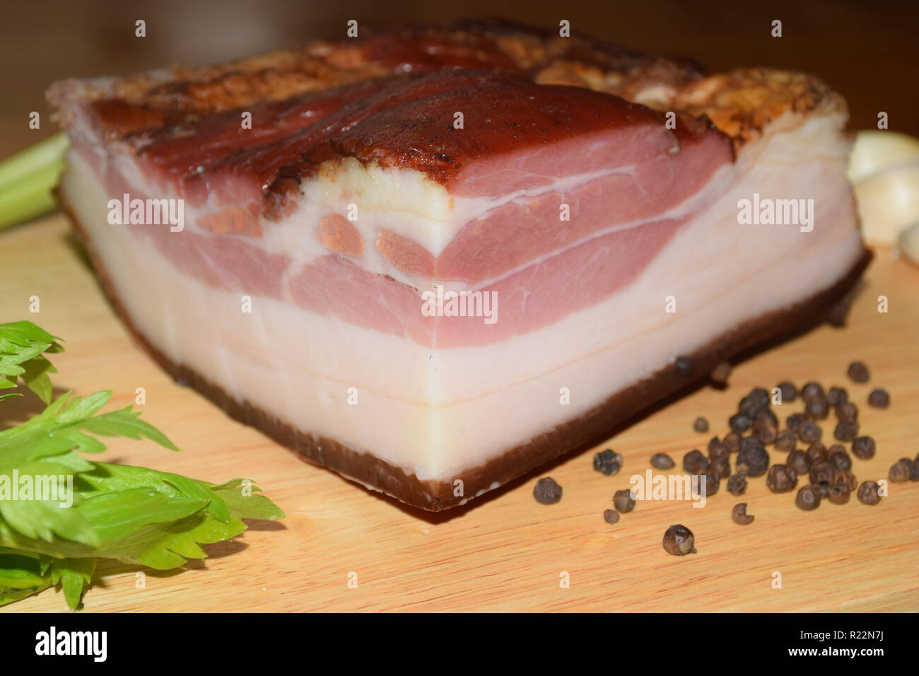 The whole of fame of "Smoked Bacon" German – Food, fully cured and ...