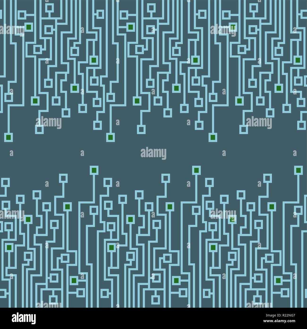 Microcircuit pattern seamless background Stock Vector Images - Alamy