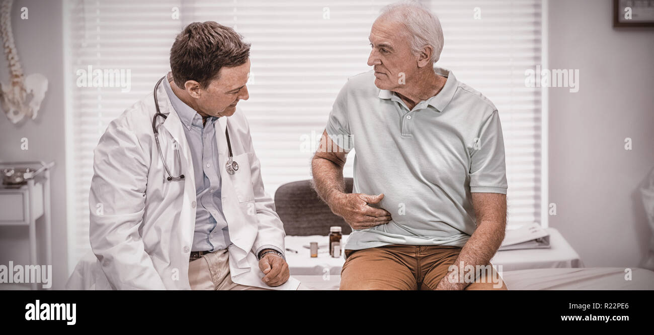 Stomach pain doctor hi-res stock photography and images - Alamy