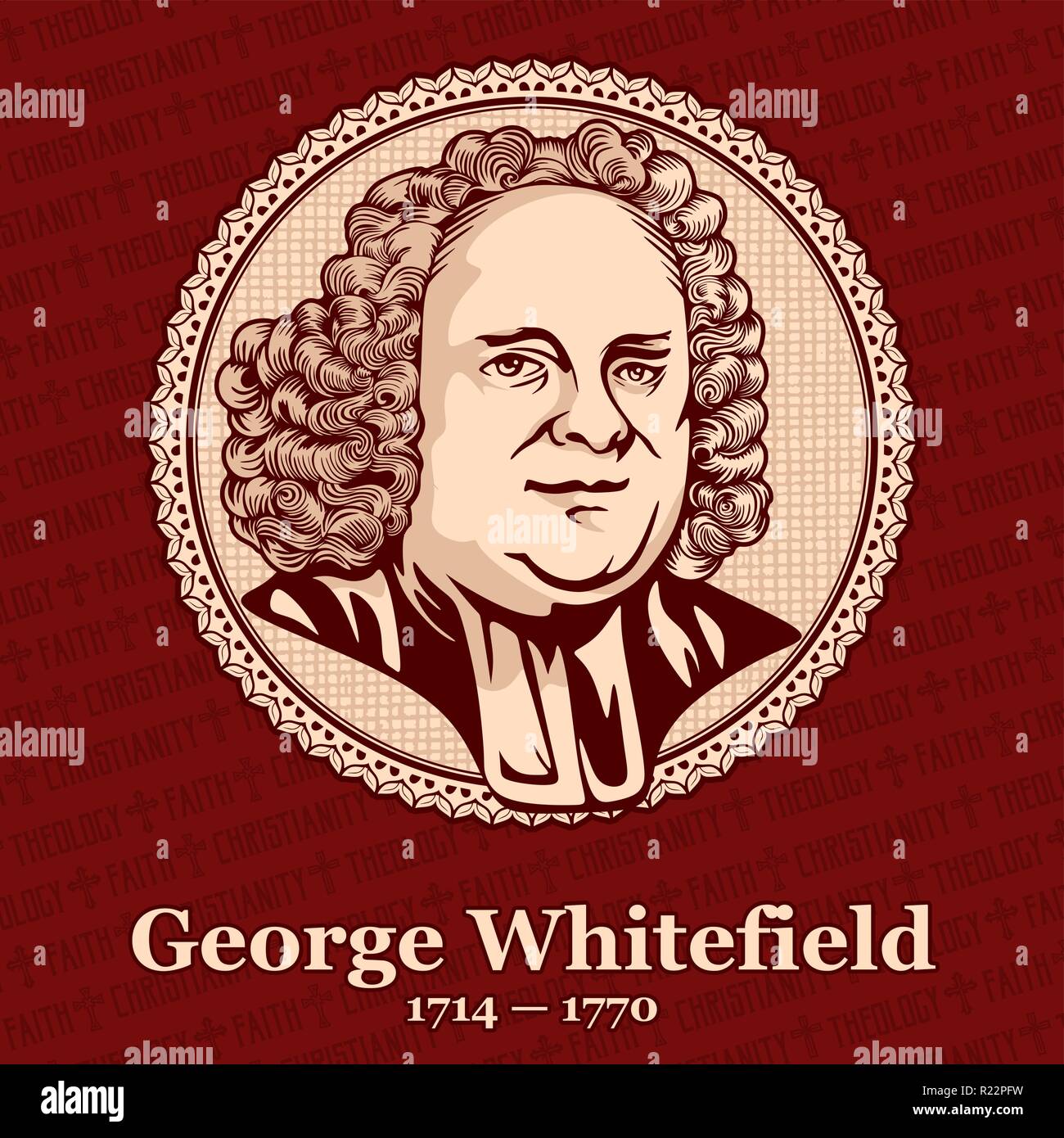 George whitefield preacher Stock Vector Images - Alamy