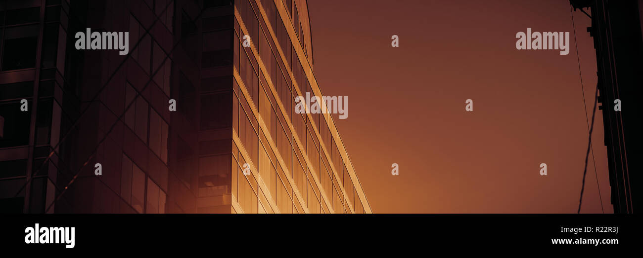 Side view of modern office buildings Stock Photo - Alamy