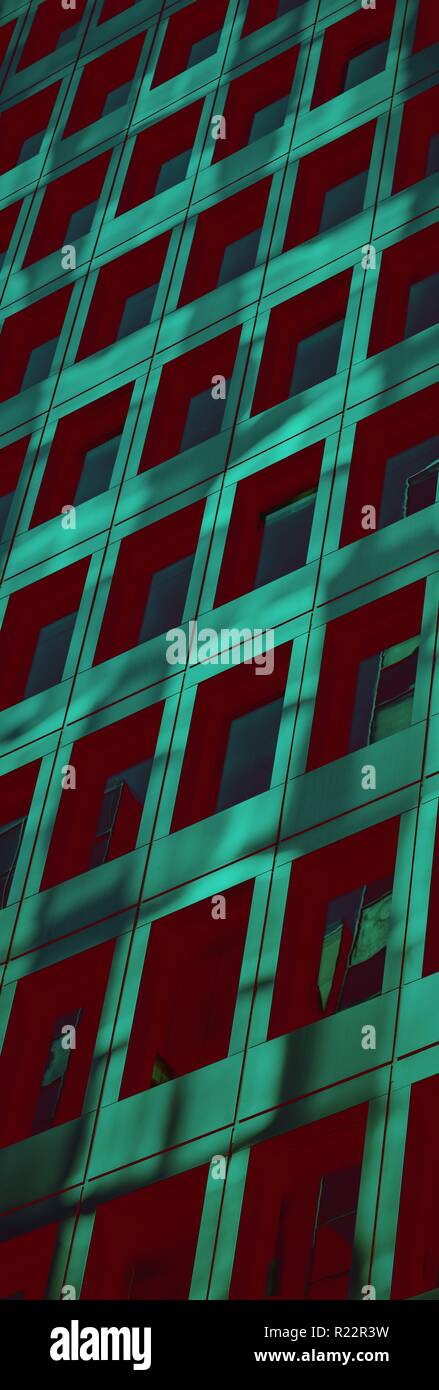Low angle close-up view of office building Stock Photo - Alamy