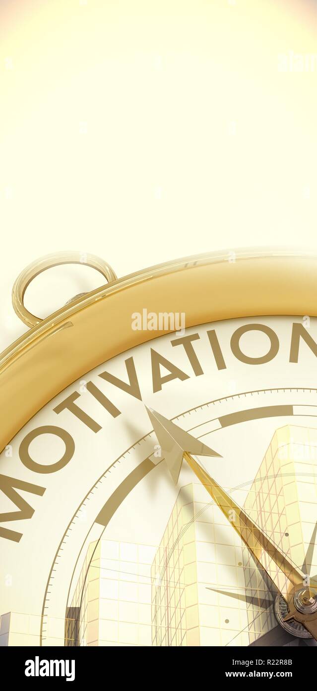 Compass pointing motivation hi-res stock photography and images - Alamy