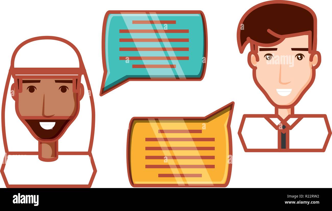 Teenager speech bubbles Stock Vector Images - Alamy