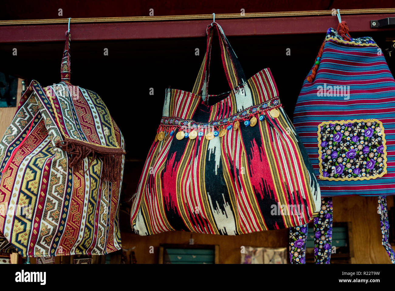 Traditional turkish handmade bag Stock Photo - Alamy