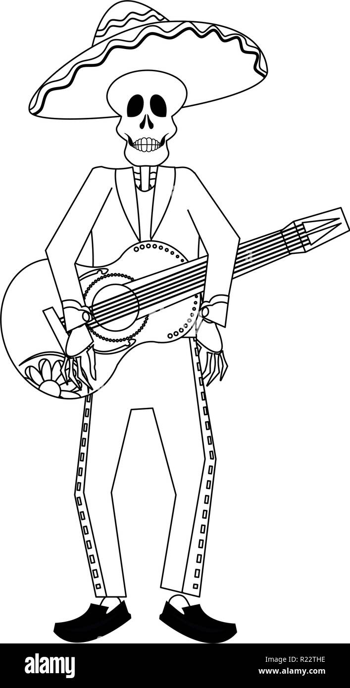 Charro Suit Drawing