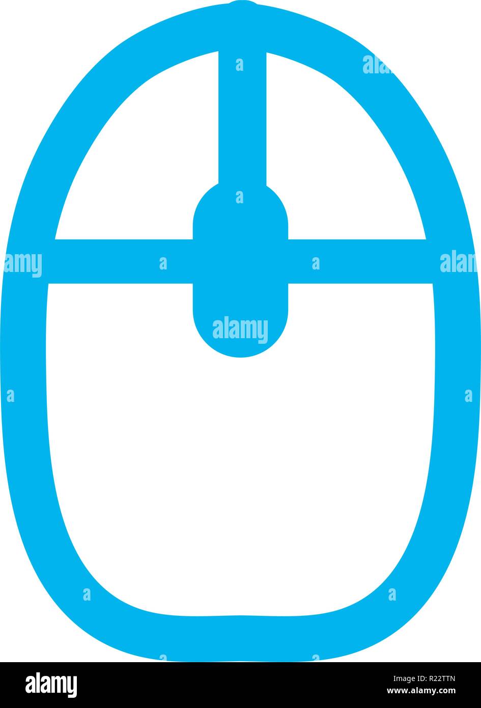 mouse device on white background vector illustration Stock Vector Image ...