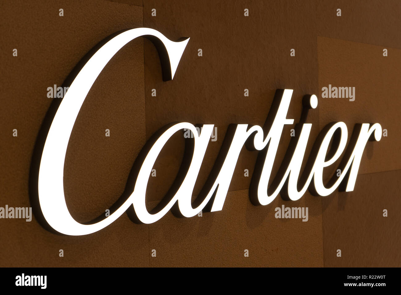 Cartier store logo hi-res stock photography and images - Alamy
