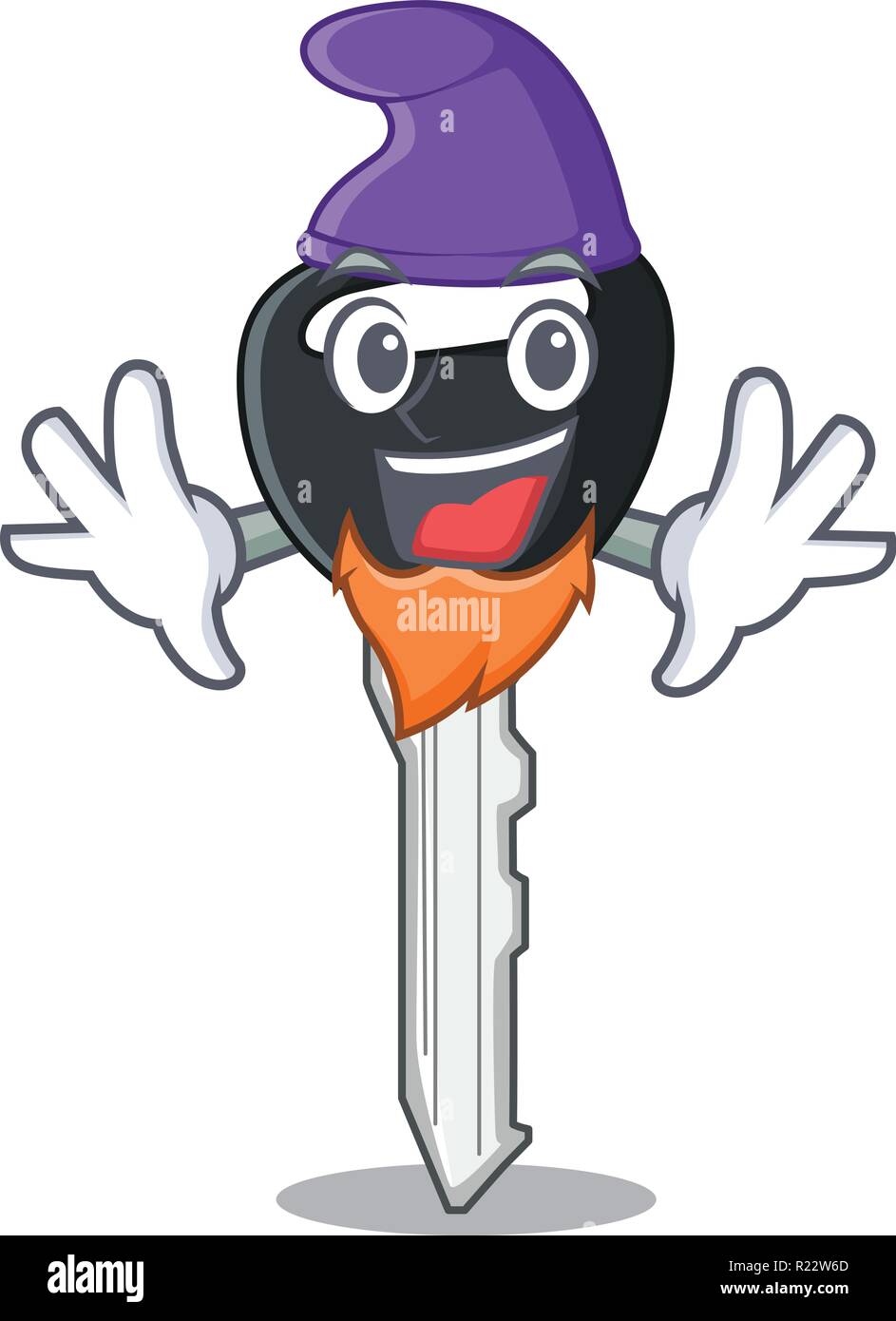 Elf car keys cartoon isolatedon on shape Stock Vector Image & Art - Alamy